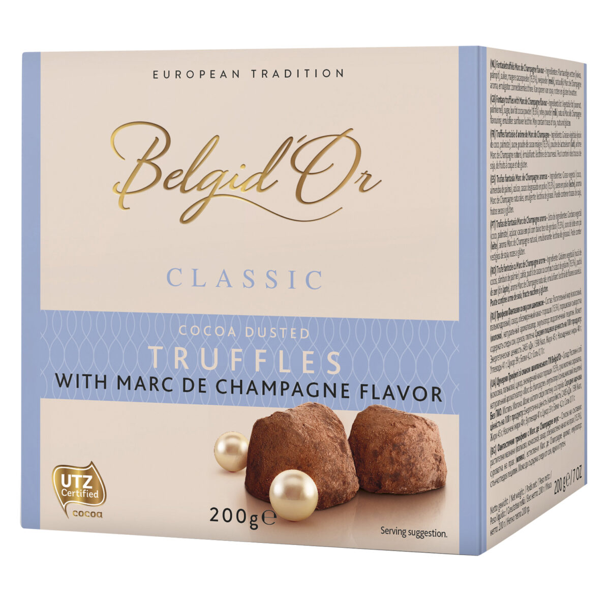 Belgian cocoa dusted truffles with Marc de Champagne flavour - Jag ...